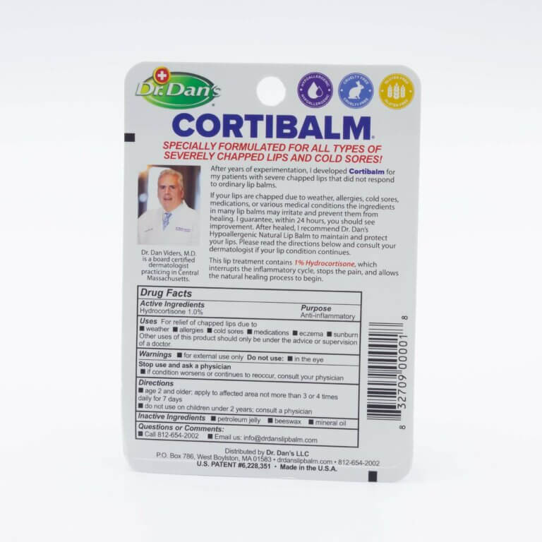 Dr. Dan’s CortiBalm Lip Balm